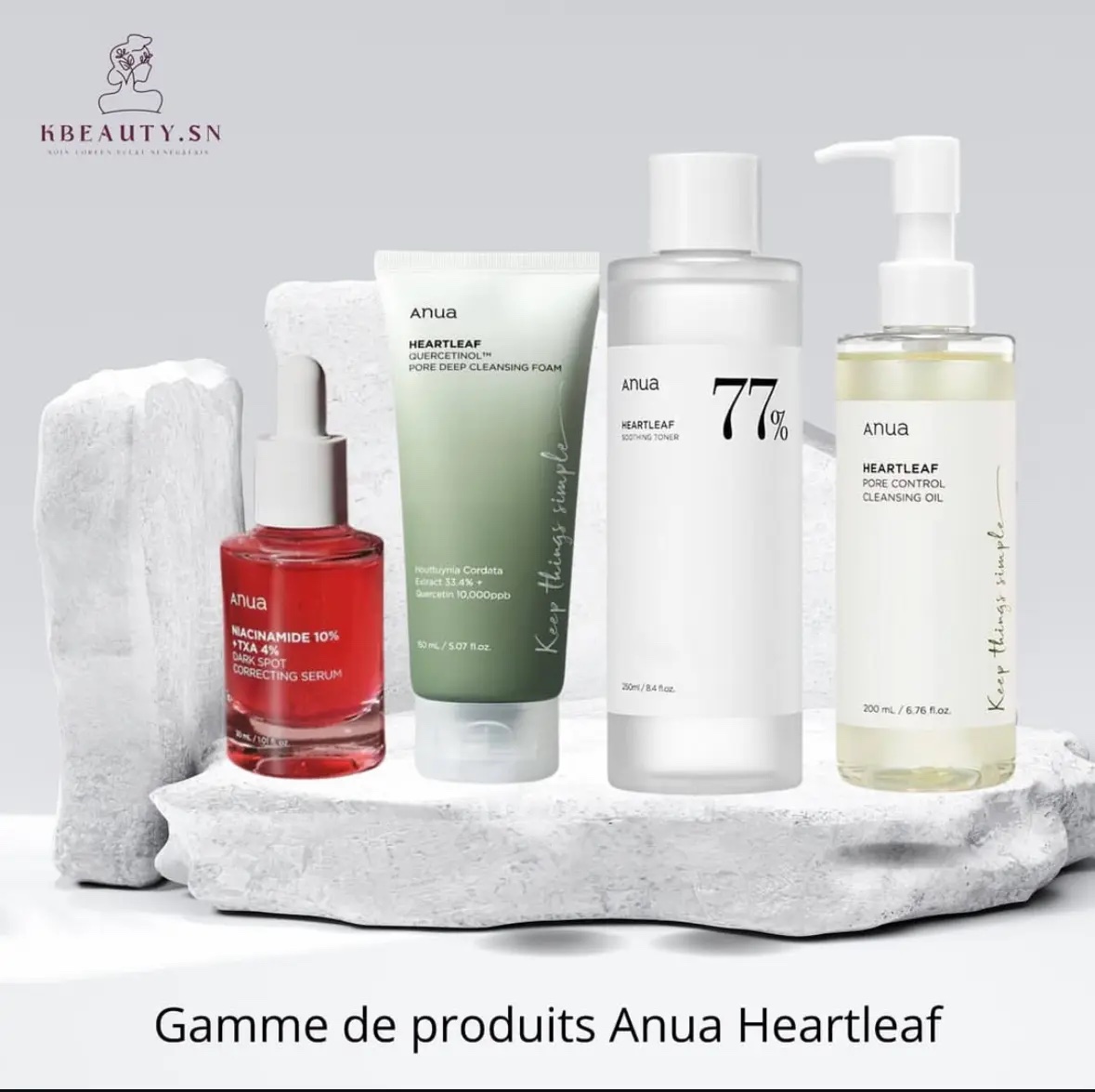 Anua - Pack routine Glow - Kbeauty.Sn